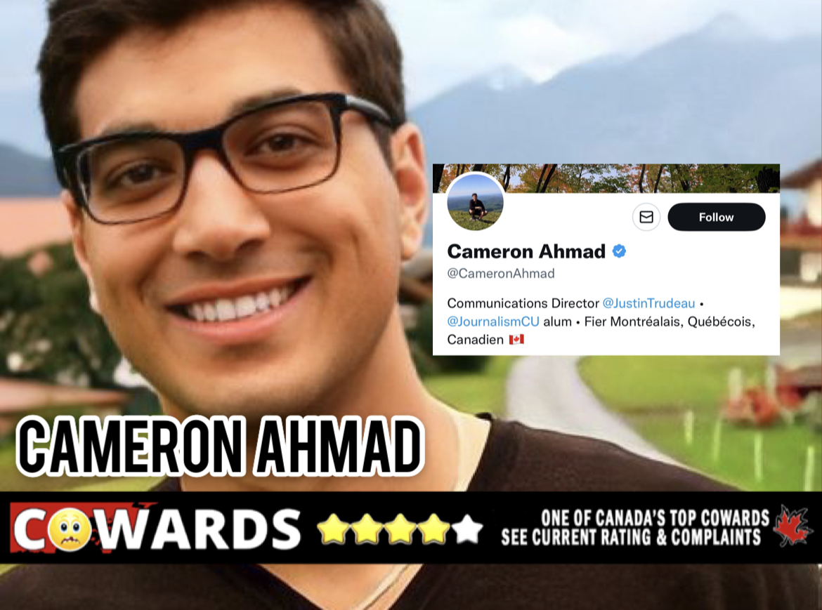 Cameron Ahmad - Cowards of Canada