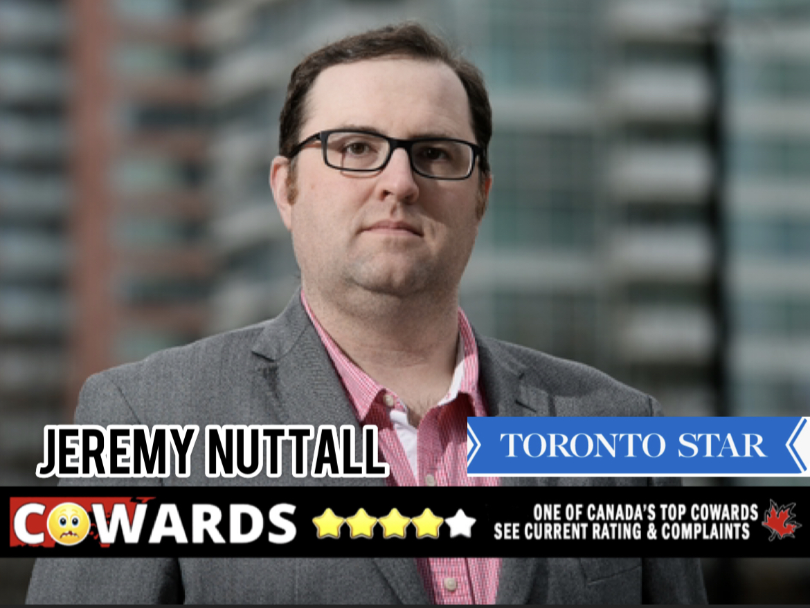 Jeremy Nuttall - Cowards of Canada