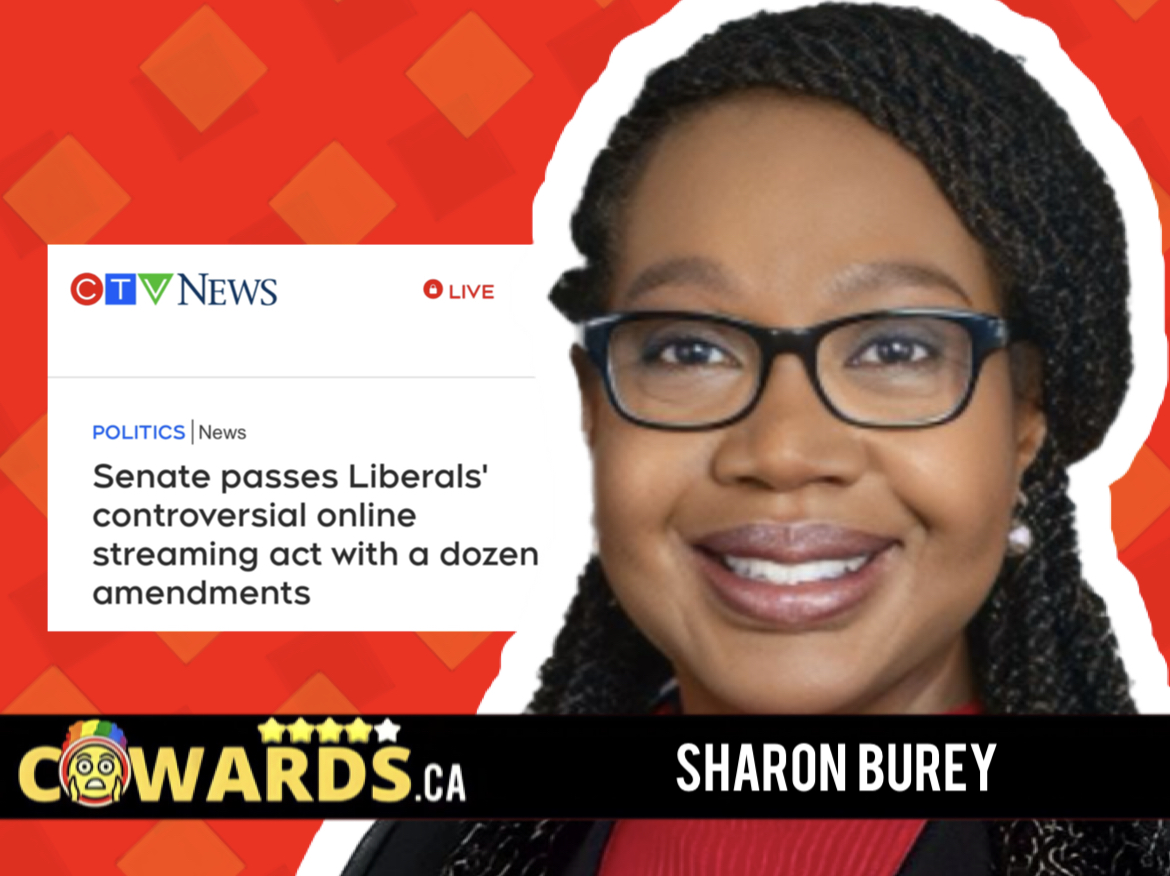 SHARON BUREY - Cowards of Canada